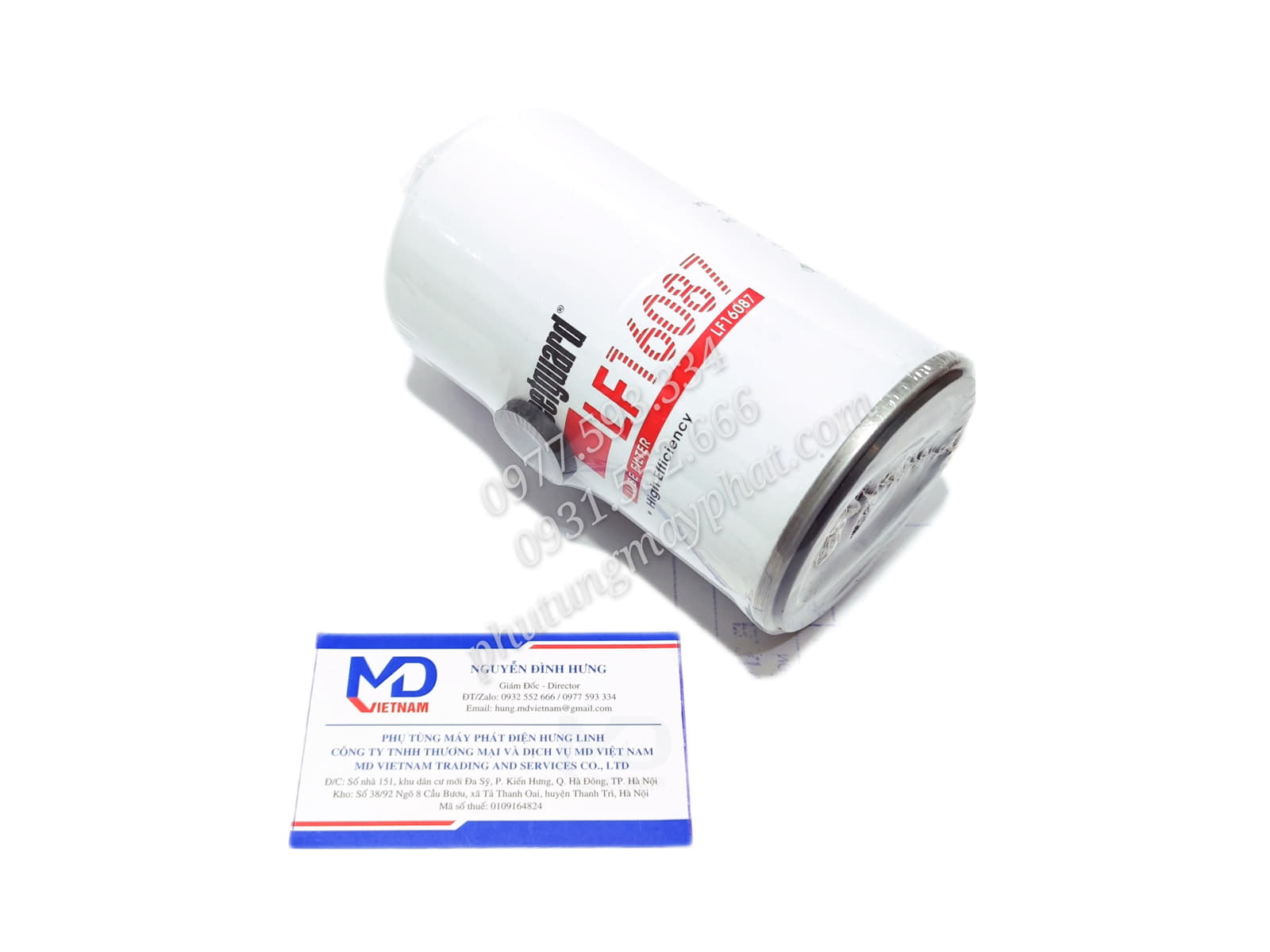 Phụ Tùng & Máy Phát Điện Hưng Linh - Lọc dầu máy Fleetguard LF16087