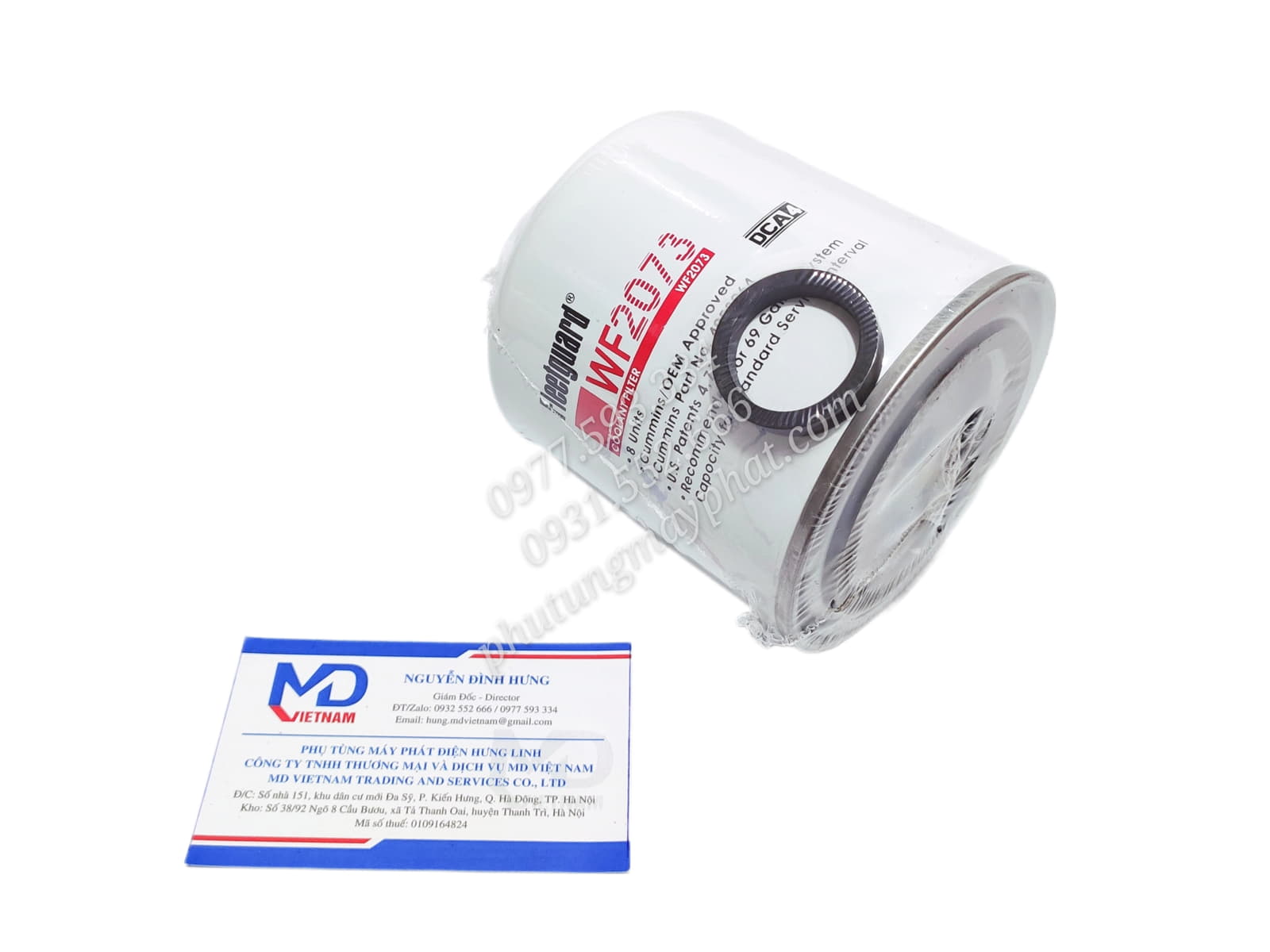 Phụ Tùng & Máy Phát Điện Hưng Linh - Lọc nước Fleetguard WF2073