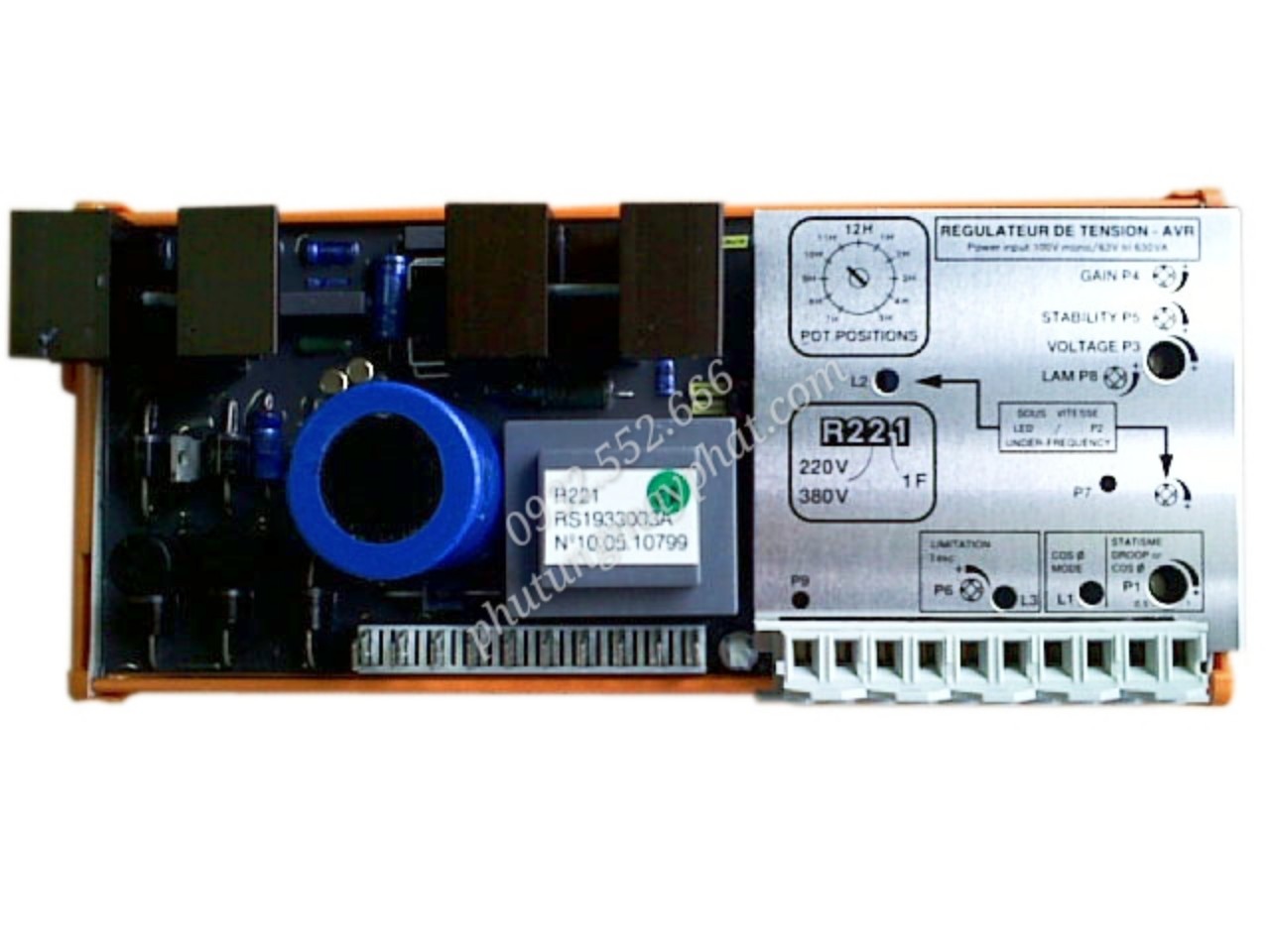 Phụ Tùng & Máy Phát Điện Hưng Linh - LEROY SOMER R221